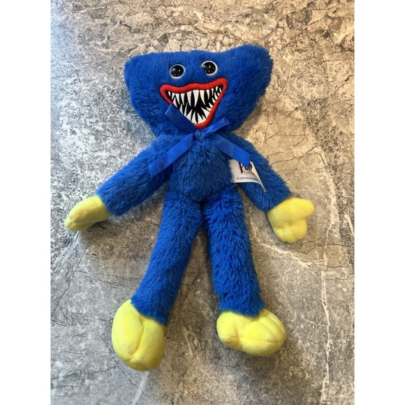 EnchantedMob | Toys | Poppy Playtime Huggy Wuggy Plush Blue Monster ...